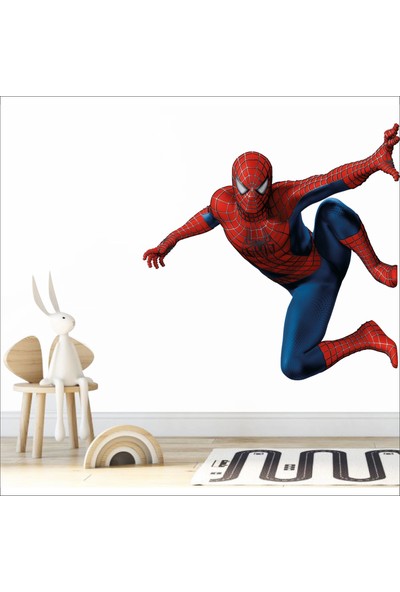 Dijital Dünya Spiderman Çocuk Odası Duvar Sticker Dijital Dünya Spiderman Çocuk Odası Duvar Sticker