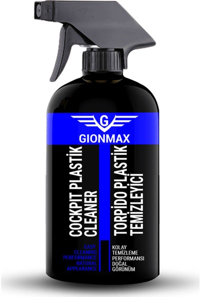 Gionmax Torpido Plastik Temizleyici 500 ml