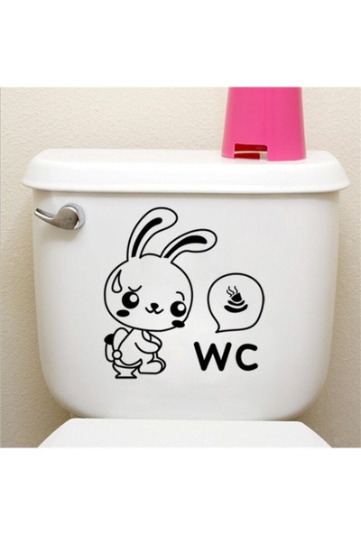 Artı Baskı Atölyesi Tuvalet Wc Sticker WC-023 Artı Baskı Atölyesi Tuvalet Wc Sticker WC-023