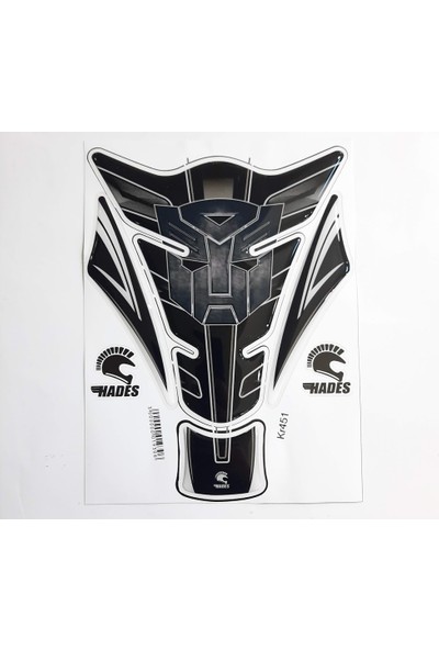 Hades Universal Tank Pad Transformers Beyaz