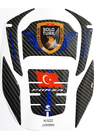 Hades Forza 250 Tank Pad Seti Solotürk Hades Forza 250 Tank Pad Seti Solotürk