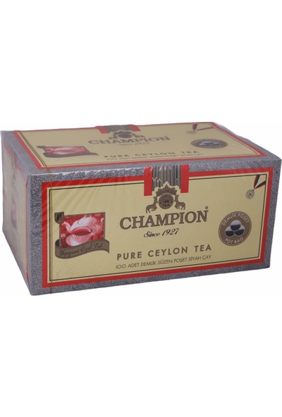 Champion Pod Bags Demlik Çay 100 Adet Champion Pod Bags Demlik Çay 100 Adet
