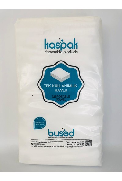 Kaspak Tek Kullanımlık Spor Havlusu Kaspak Tek Kullanımlık Spor Havlusu