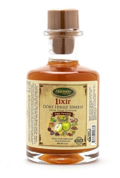 Havrano Ixir Dört Hırsız Sirkesi 200 ml Havrano Ixir Dört Hırsız Sirkesi 200 ml