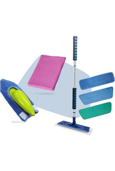 Silva Mikrofiber Mop 3'lü Fırsat Seti Silva Mikrofiber Mop 3'lü Fırsat Seti