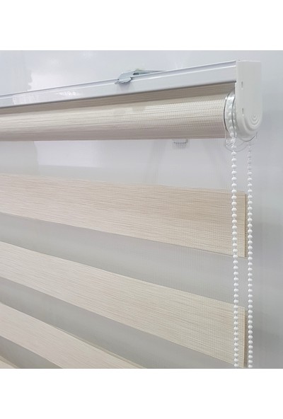 Arben Bambu Açık Kahve Zebra Perde 160 x 260