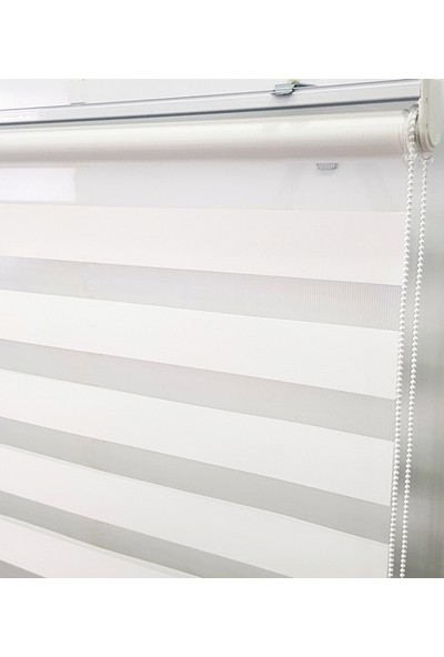 Arben Düz Beyaz Zebra Perde 70 x 200 Arben Düz Beyaz Zebra Perde 70 x 200