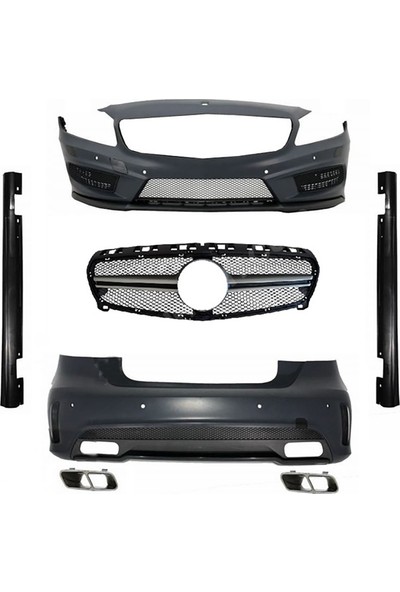 Bimbo Mercedes A Serisi W176 A45 Amg Body Kit 2012-2015 Bimbo Mercedes A Serisi W176 A45 Amg Body Kit 2012-2015