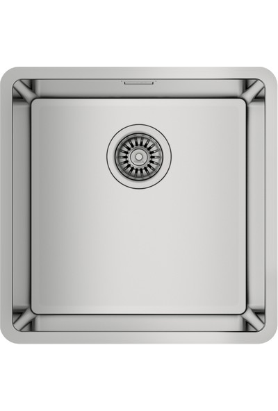 Teka BE LINEA RS15 40.40 Tezgahaltı Eviye Paslanmaz Çelik 40 cm 115000007 Teka BE LINEA RS15 40.40 Tezgahaltı Eviye Paslanmaz Çelik 40 cm 115000007