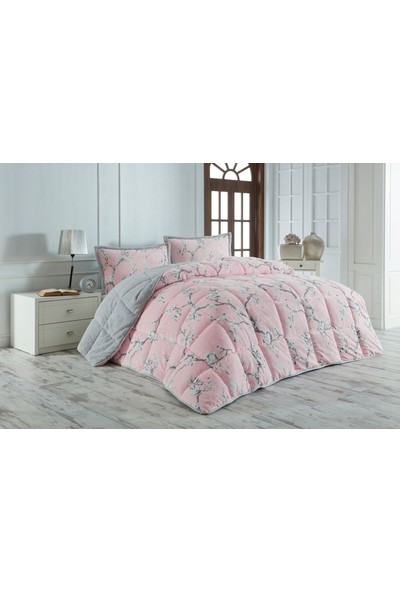 Merinos Yorgan Comforter Set 220X240 Eylül Gri Merinos Yorgan Comforter Set 220X240 Eylül Gri