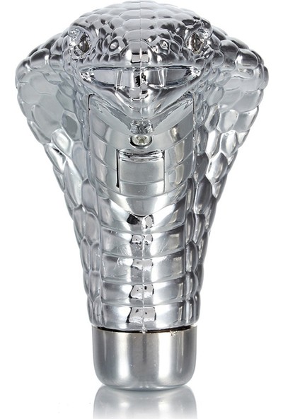 LED Işıklı Kobra Desenli Manuel Vites Topuzu (Yurt Dışından)