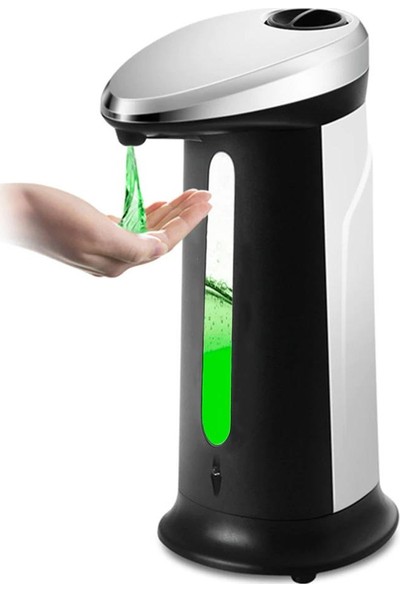 Declean 400ML Sıvı Kapasiteli Pilli Sensörlü Otomatik Sıvı Sabunluk ve Dezenfektanlık Declean 400ML Sıvı Kapasiteli Pilli Sensörlü Otomatik Sıvı Sabunluk ve Dezenfektanlık