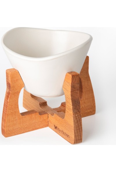 Joy Kitchen Ahşap Standlı Buhurdanlık Seramik Kaseli Buhurdanlık Beyaz Joy Kitchen Ahşap Standlı Buhurdanlık Seramik Kaseli Buhurdanlık Beyaz