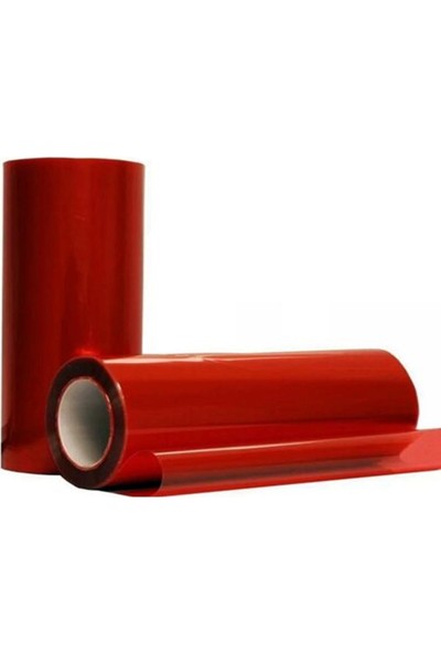 Hakel 126CM x 30CM Kırmızı, Araç Far Folyosu Stop Folyo Far Kaplama Filmi Hakel 126CM x 30CM Kırmızı, Araç Far Folyosu Stop Folyo Far Kaplama Filmi