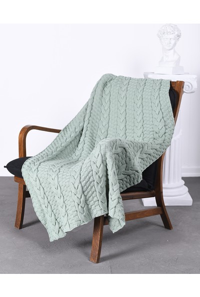 Hühnerknit Örgülü Dokuma Koltuk&diz Battaniyesi Beyaz 85 x 170 cm Hühnerknit Örgülü Dokuma Koltuk&diz Battaniyesi Beyaz 85 x 170 cm