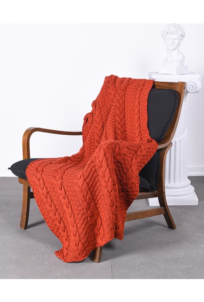 Hühnerknit Örgülü Dokuma Koltuk&diz Battaniyesi Beyaz 85 x 170 cm Hühnerknit Örgülü Dokuma Koltuk&diz Battaniyesi Beyaz 85 x 170 cm