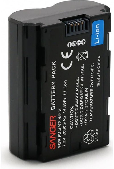 Sanger NP-W235 Fujifilm Fotoğraf Makinesi Batarya