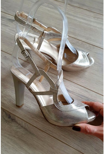 Topukla 599 Abiye Ayakkapı 10CM