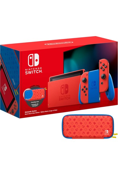 Nintendo Switch Mario Red & Blue Special Edition Oyun Konsolu Nintendo Switch Mario Red & Blue Special Edition Oyun Konsolu
