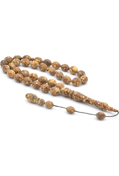 Murty99 Usta İşi Sistemli Arpa Kesim Zencefil Tesbih Iri Boy 002 Murty99 Usta İşi Sistemli Arpa Kesim Zencefil Tesbih Iri Boy 002