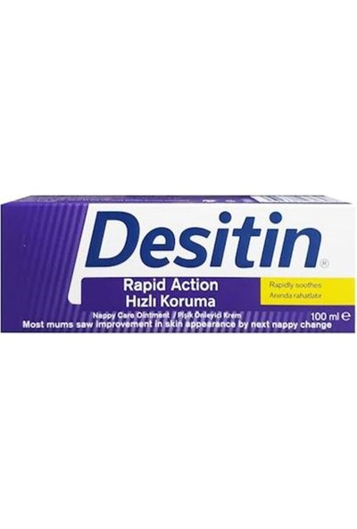 Desitin Hızlı Koruma Pişik Kremi Mor 100 ml