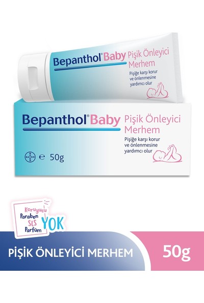 Bepanthol Baby Pişik Önleyici Merhem 50 gr Bepanthol Baby Pişik Önleyici Merhem 50 gr