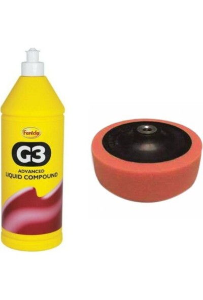 Farecla G3 Çizik Giderici Sıvı Pasta 1 Lt + Pasta Süngeri Farecla G3 Çizik Giderici Sıvı Pasta 1 Lt + Pasta Süngeri