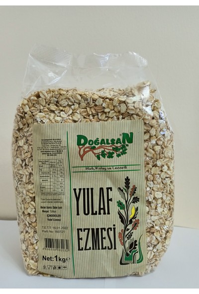 Doğalsan Yulaf Ezmesi 1000GR Nhr...