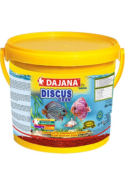 Dajana Discus Garlic Gran Premium Kova 10000 ml 3 kg Dajana Discus Garlic Gran Premium Kova 10000 ml 3 kg