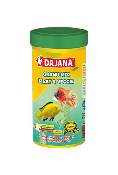 Dajana Granu Meat-Veggie Mix 1000 ml 500 gr Dajana Granu Meat-Veggie Mix 1000 ml 500 gr