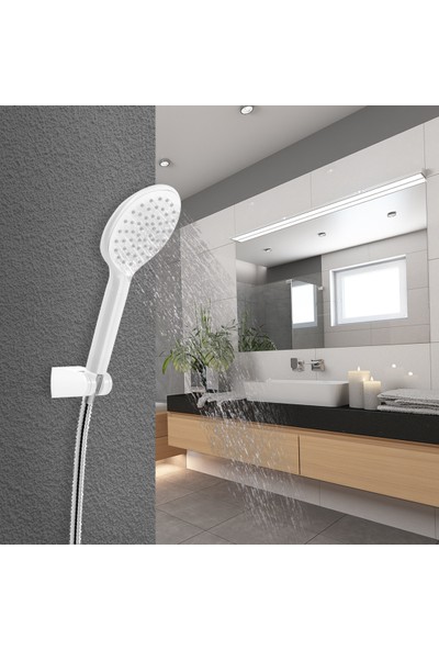 Baymera Deluxe White El Duş Seti VLTM-7220 Baymera Deluxe White El Duş Seti VLTM-7220