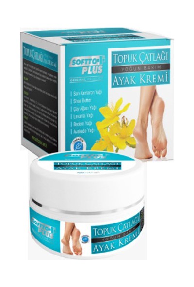 Softto Plus Topuk Çatlağı ve Ayak Kremi 100 ml