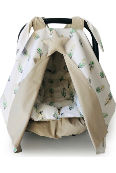 Atölye Eda Atölye Eda puset Örtüsü Minderi Çarşafı 3 Parça