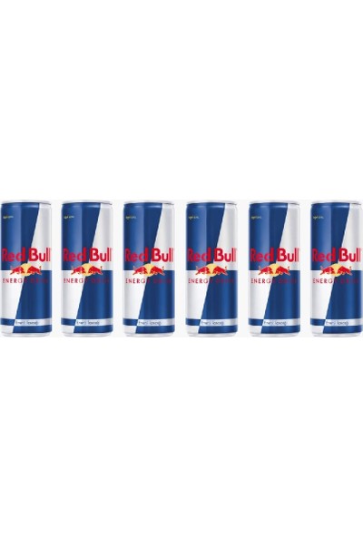 Red Bull Redbull Enerji Içeceği 473 ml x 6 Lı Red Bull Redbull Enerji Içeceği 473 ml x 6 Lı