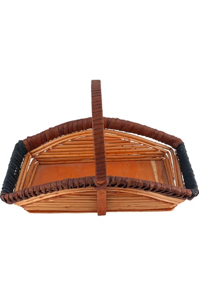 Selene 78XYY201110L Hasır Örgülü Kulplu Sepet Büyük 45X24.5X14 cm Selene 78XYY201110L Hasır Örgülü Kulplu Sepet Büyük 45X24.5X14 cm