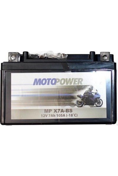 Motopower Daelım Beagle 50 YTX7A-BS Motosiklet Aküsü Motopower Daelım Beagle 50 YTX7A-BS Motosiklet Aküsü