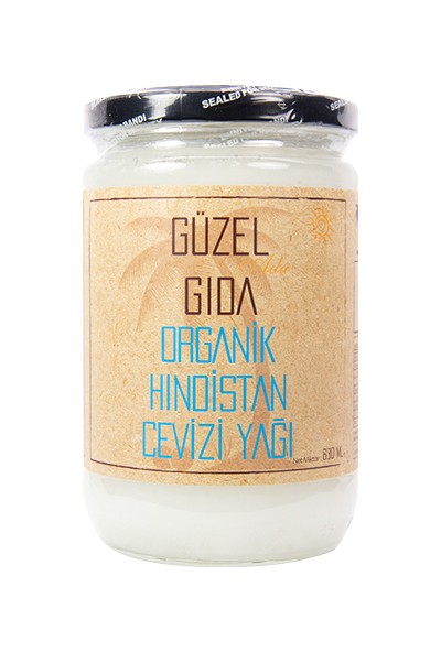 Güzel Ada Gıda Organik Hindistan Cevizi Yağı Soğuk Sıkım 630 ml Güzel Ada Gıda Organik Hindistan Cevizi Yağı Soğuk Sıkım 630 ml