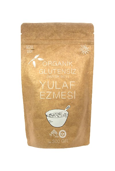 Güzel Ada Gıda Organik Glutensiz Yulaf Ezmesi 300 gr