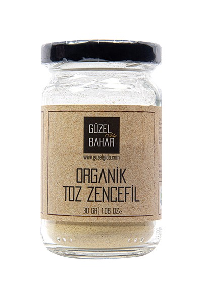 Güzel Ada Gıda Organik Toz Zencefil 30 gr Güzel Ada Gıda Organik Toz Zencefil 30 gr