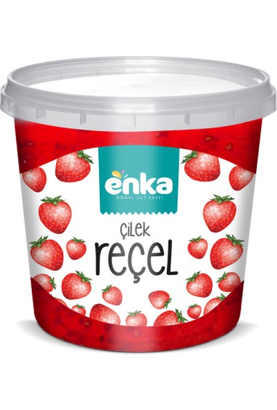 Enka Gurme Çilek Reçeli 1 kg Enka Gurme Çilek Reçeli 1 kg