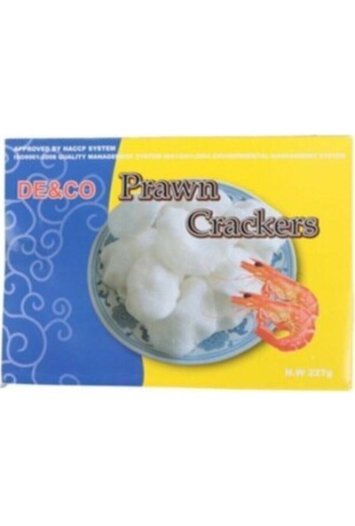 Deco De Co Karides Cipsi Kraker Beyaz 227 gr x 3 lü