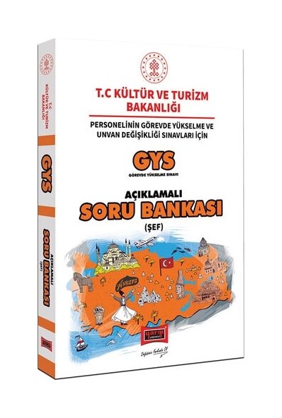 Yargı Yayınevi GYS T.C. Kültür ve Turizm Bakanlığı Şef İçin Açıklamalı Soru Bankası Yargı Yayınevi GYS T.C. Kültür ve Turizm Bakanlığı Şef İçin Açıklamalı Soru Bankası