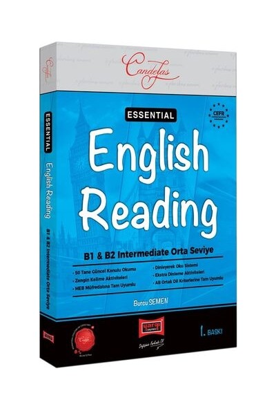 Yargı Yayınevi Essential English Reading B1 B2 Intermediate Orta Seviye - Burcu Semen Yargı Yayınevi Essential English Reading B1 B2 Intermediate Orta Seviye - Burcu Semen