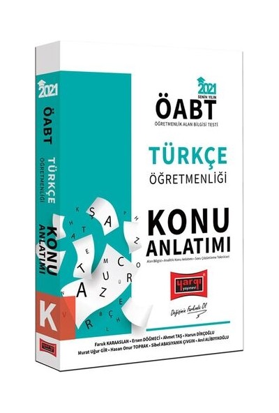 Yargı Yayınevi 2021 ÖABT Türkçe Öğretmenliği Konu Anlatımı - Ersen Döğmec Yargı Yayınevi 2021 ÖABT Türkçe Öğretmenliği Konu Anlatımı - Ersen Döğmec