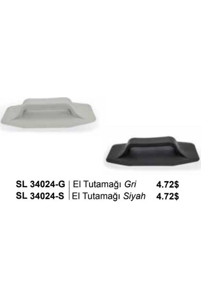 Sealux Şişme Bot El Tutamağı Gri (1 Adet)