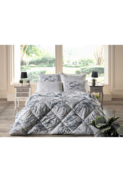 Doqu Home Comforter Set Çift Kişilik Luna