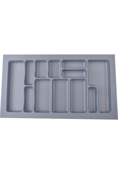 Almital 75X49 Cm_gri Plastik Desenli Kaşıklık Almital 75X49 Cm_gri Plastik Desenli Kaşıklık