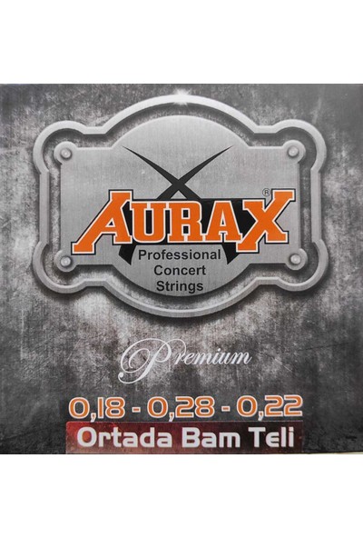 Aurax ARX18B 018 Bağlama Teli 18-28-22 + 0.52 Bam Teli ( Kısa Sap Sazlar Için ) Aurax ARX18B 018 Bağlama Teli 18-28-22 + 0.52 Bam Teli ( Kısa Sap Sazlar Için )