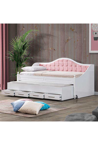 Setay Yavrulu Yatak, Eymen Yavrulu Karyola - Pembe