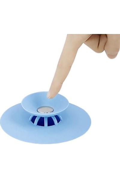 OPTANA Lavabo Tıpası ve Süzgeç Silikon Lavabo Süzgeci Tıkanma Önleyici